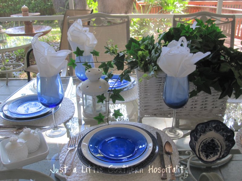 Just a Little Southern Hospitality: Cobalt Blue