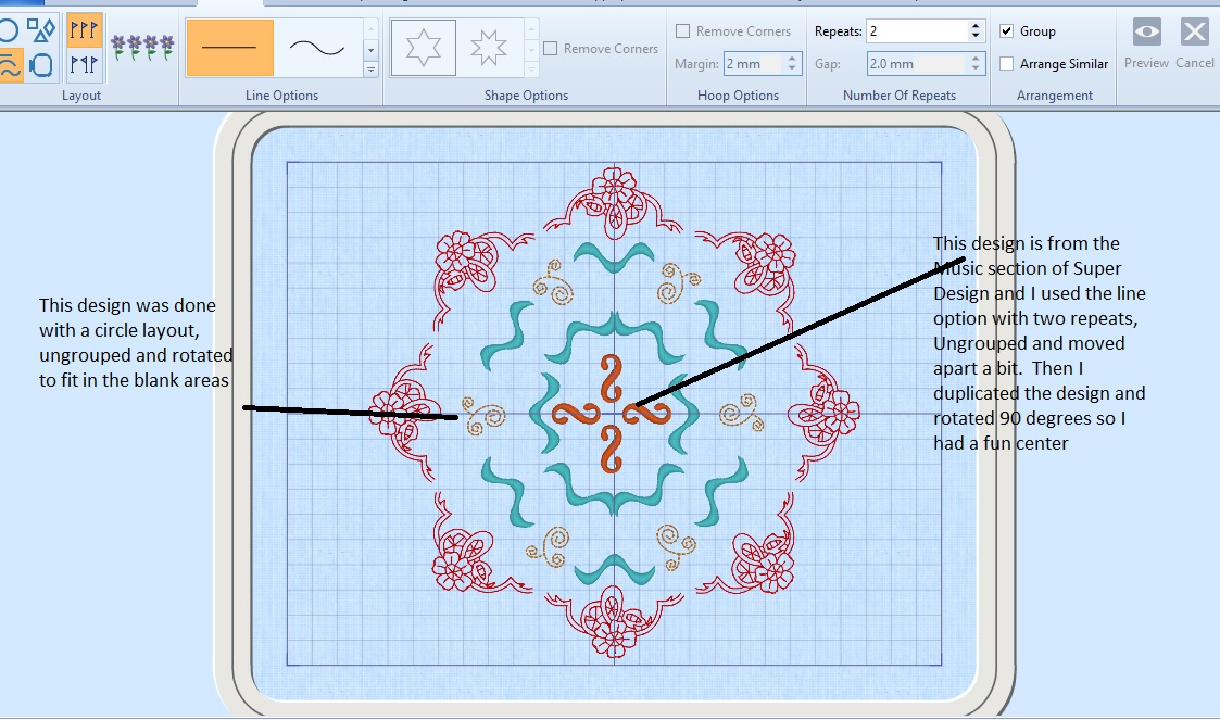 Girls in the Garden: Pfaff Premier +2 Embroidery Ultra Software