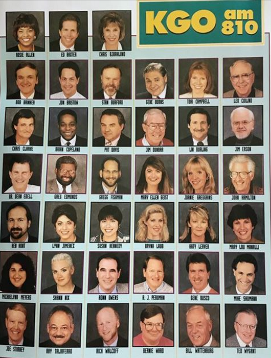 RICH LIEBERMAN 415 MEDIA: The Old KGO Radio, Circa 1995