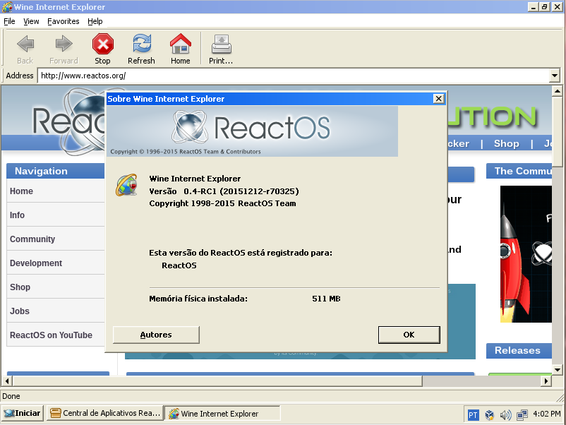 Análise: O React OS em 2015 - Bruno A. Vieira