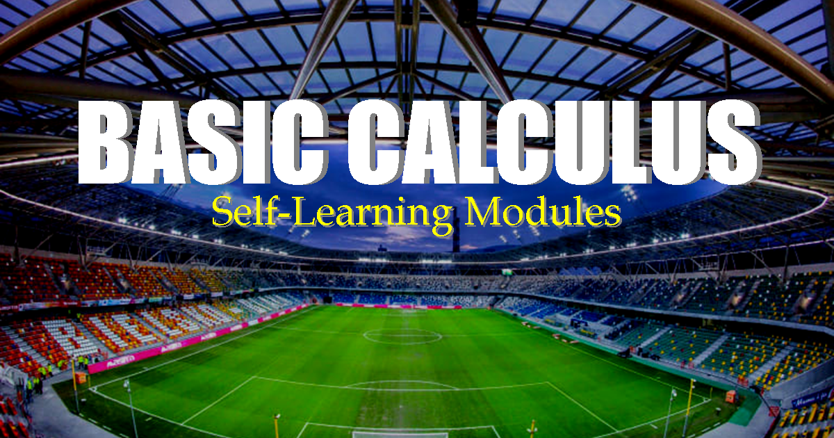 Basic Calculus Self Learning Modules PDF Download