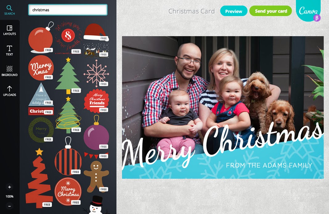 Design and Deliver Personalized Christmas Cards with Canva