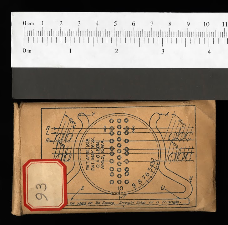 Tenth Letter of the Alphabet: Creator: O.A. Olson, Ames Lettering Guide ...