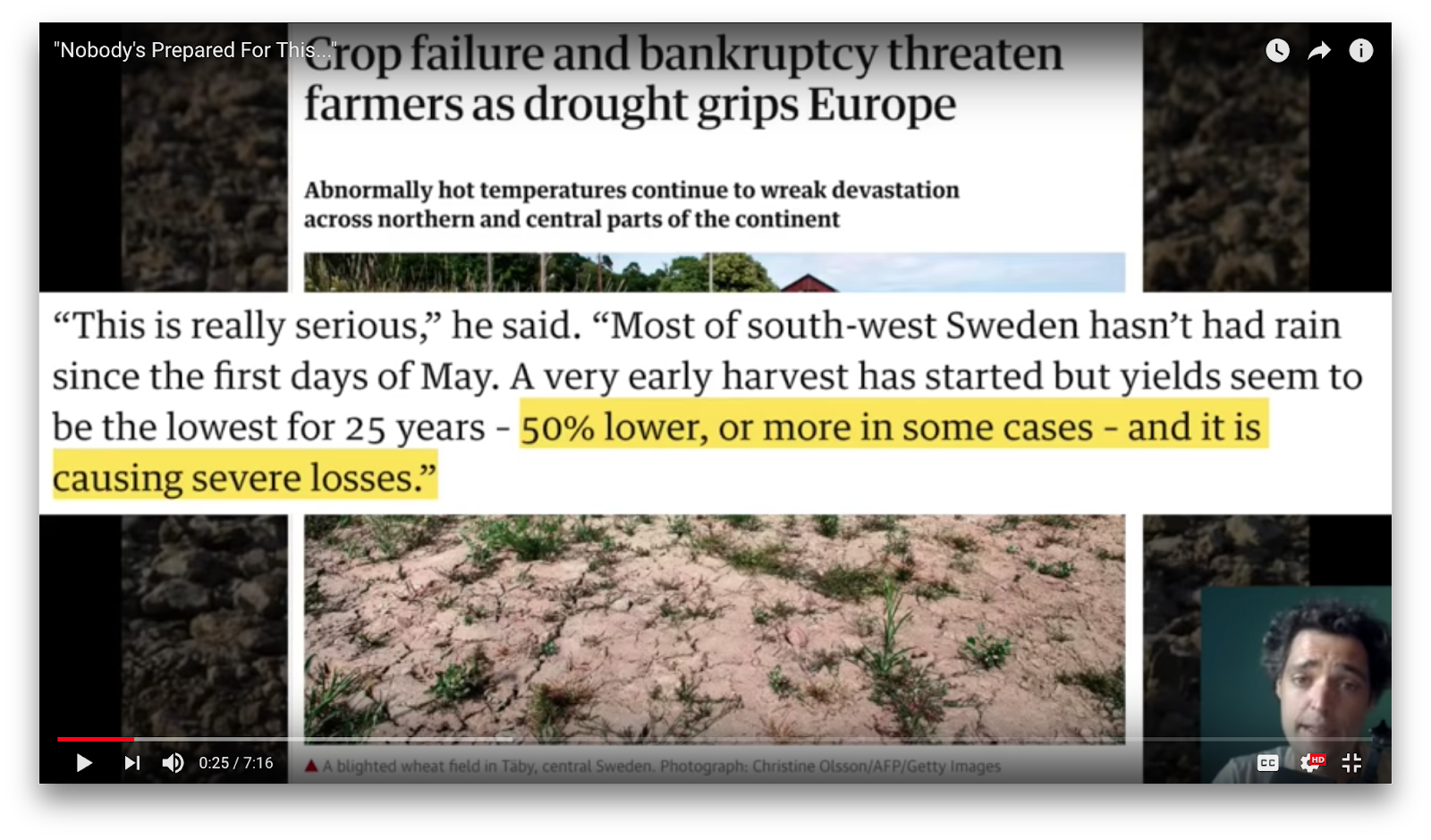 Seemorerocks: Warnings of crop failure throughout the world