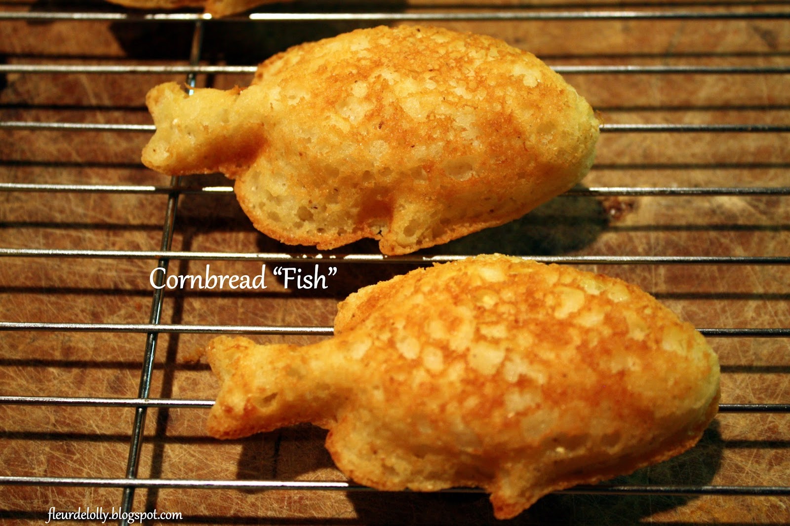 Fleur de Lolly: Cornbread "Fish"