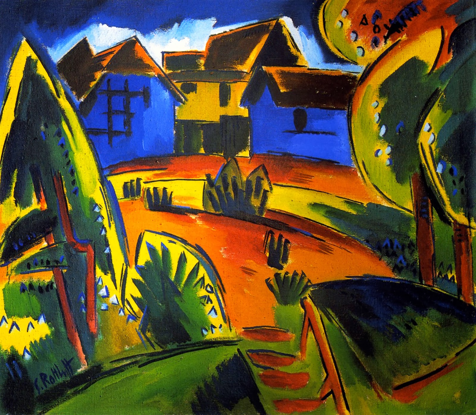 Intelliblog: ART SUNDAY - KARL SCHMIDT-ROTTLUFF