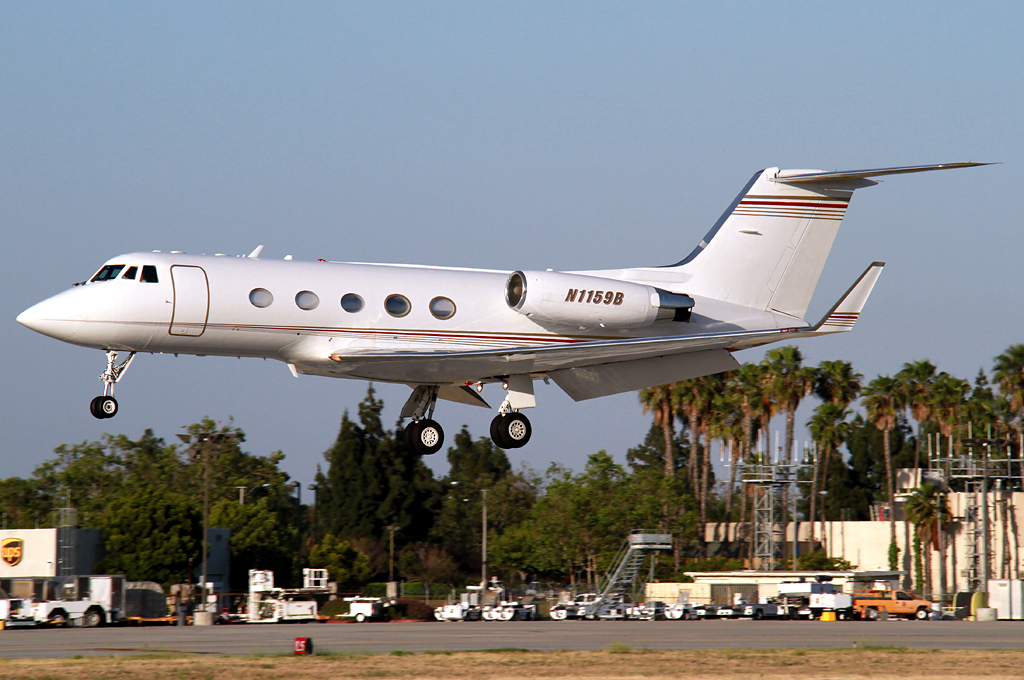 Aero Pacific Flightlines: Gulfstream G-II's this past week