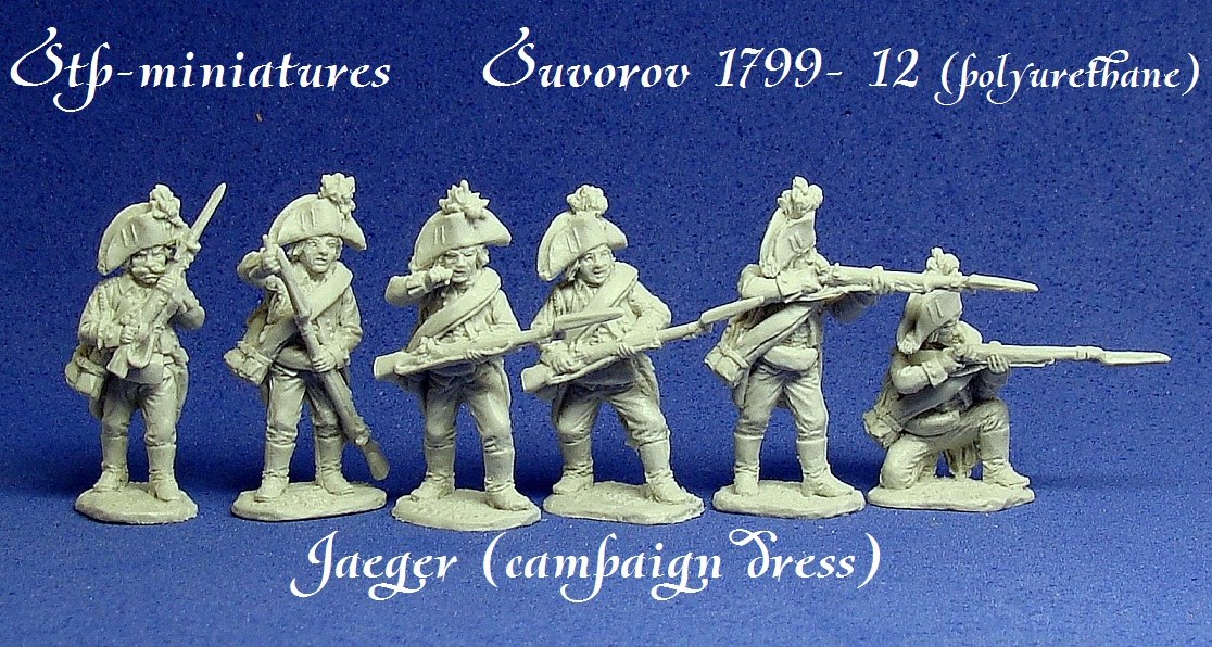 Carryings On Up The Dale : STP Miniatures 28mm 1799 Russians