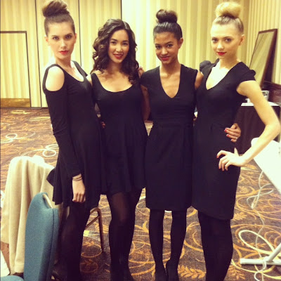 ELITE MODEL MANAGEMENT TORONTO : Elite girls Kicking it with Rogers