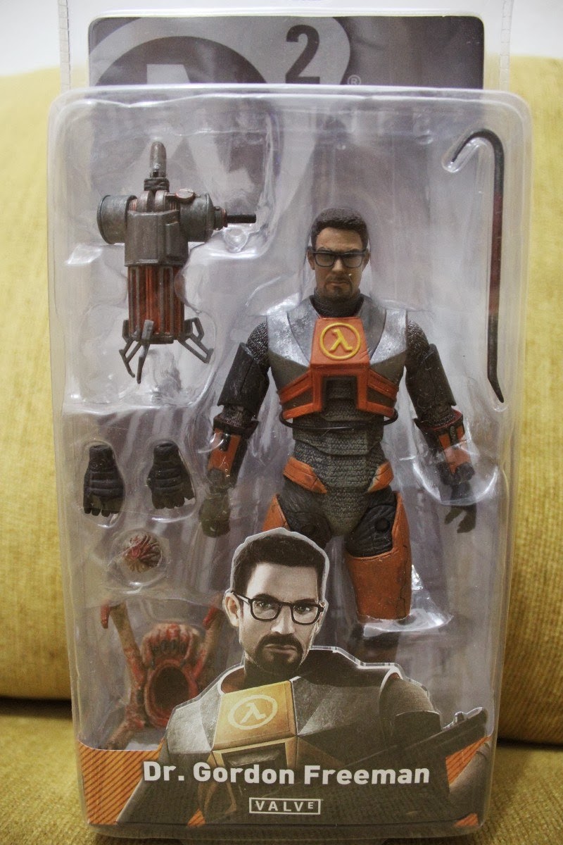 Action Figure Neca Gordon Freeman - Half Life 2 - Asgardian Games and ...