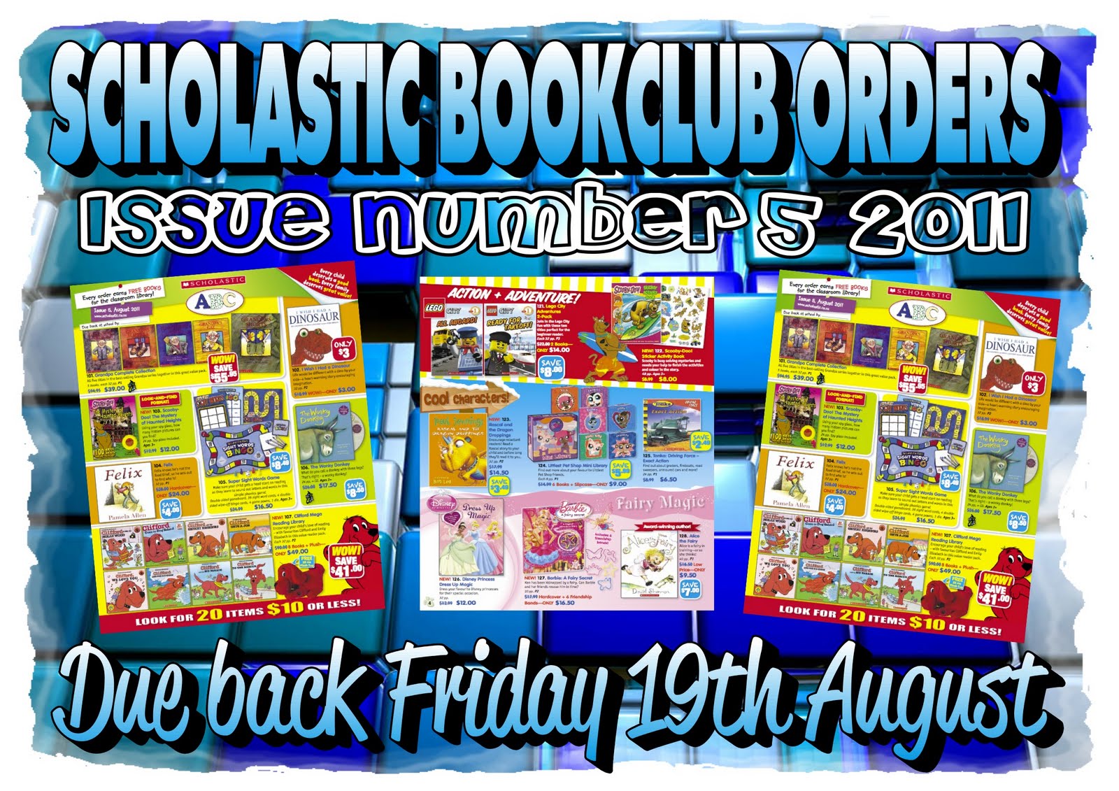RPS Information Centre 2011: Scholastic Book Club Issue 5 2011