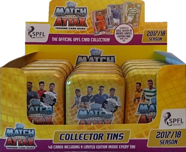 Football Cartophilic Info Exchange: Topps - Match Attax SPFL 2017/18 ...