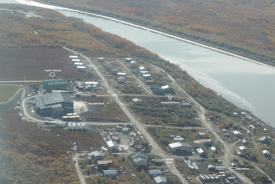 Teaching in Rural Alaska: Marshall From the Air