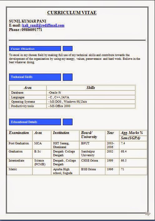 normal biodata format download