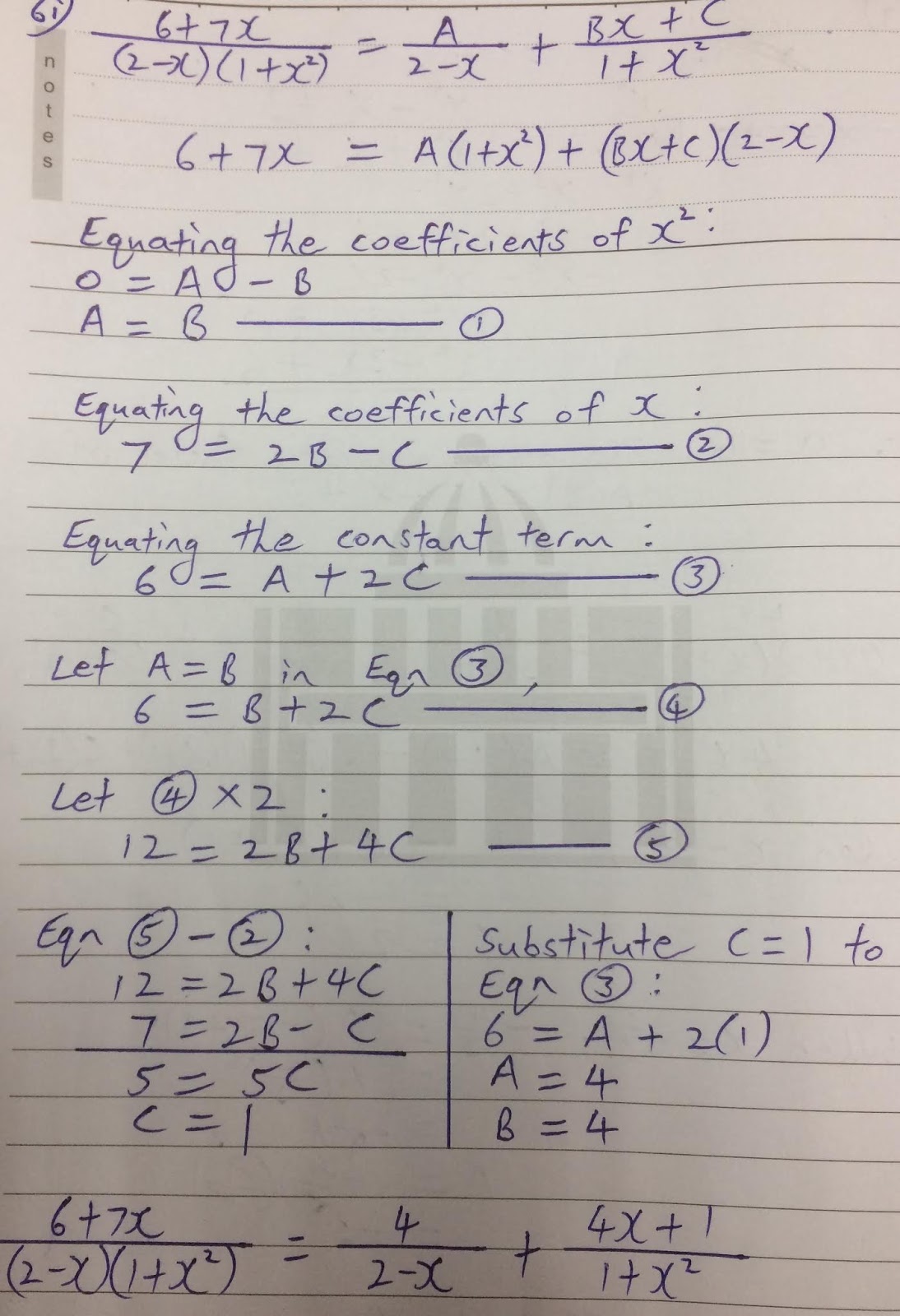 ACADEMIC CENTRE OF EXCELLENCE (ACE) - MATHEMATICS 9709: January 2019