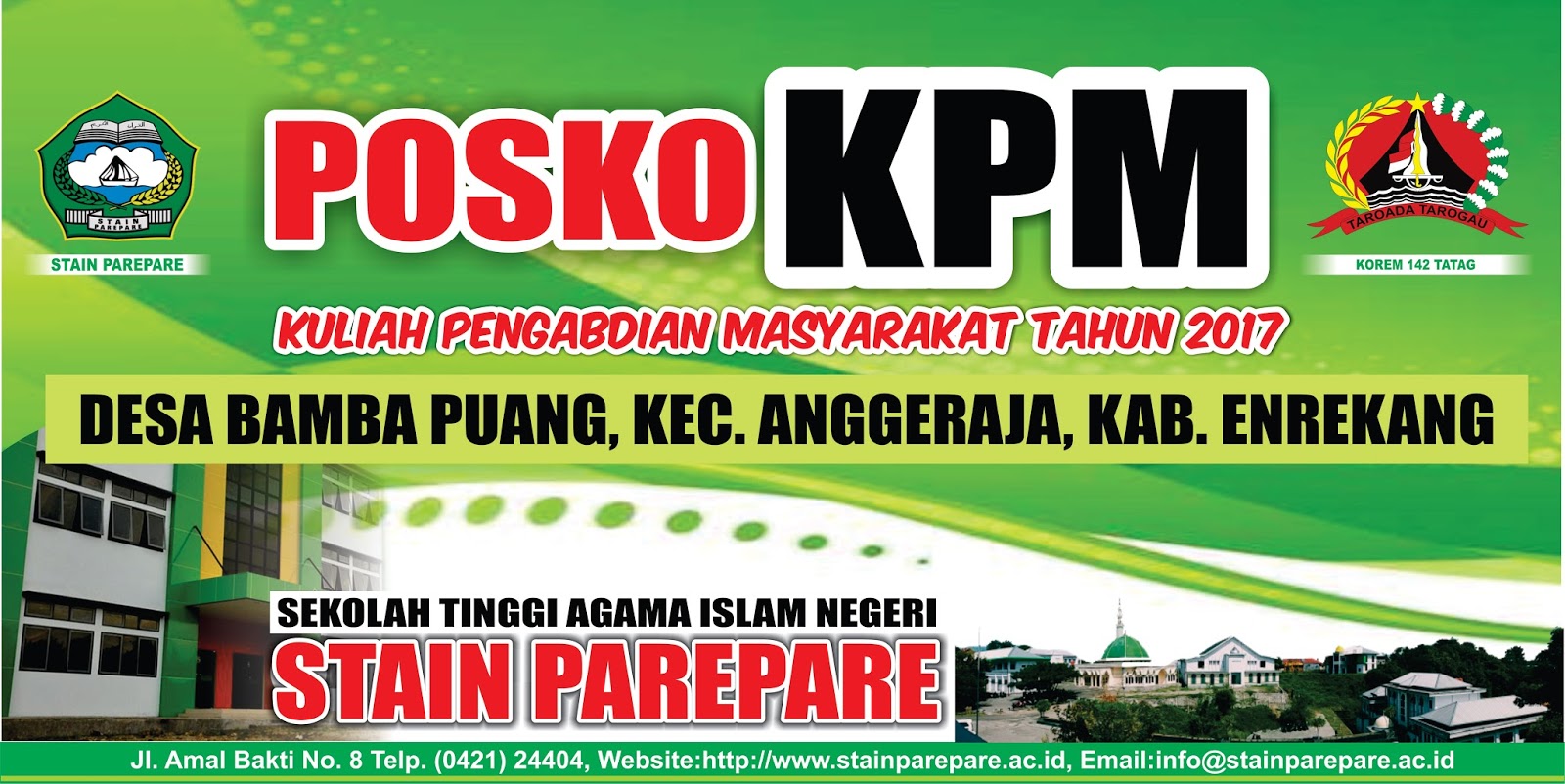 Contoh Spanduk Posko