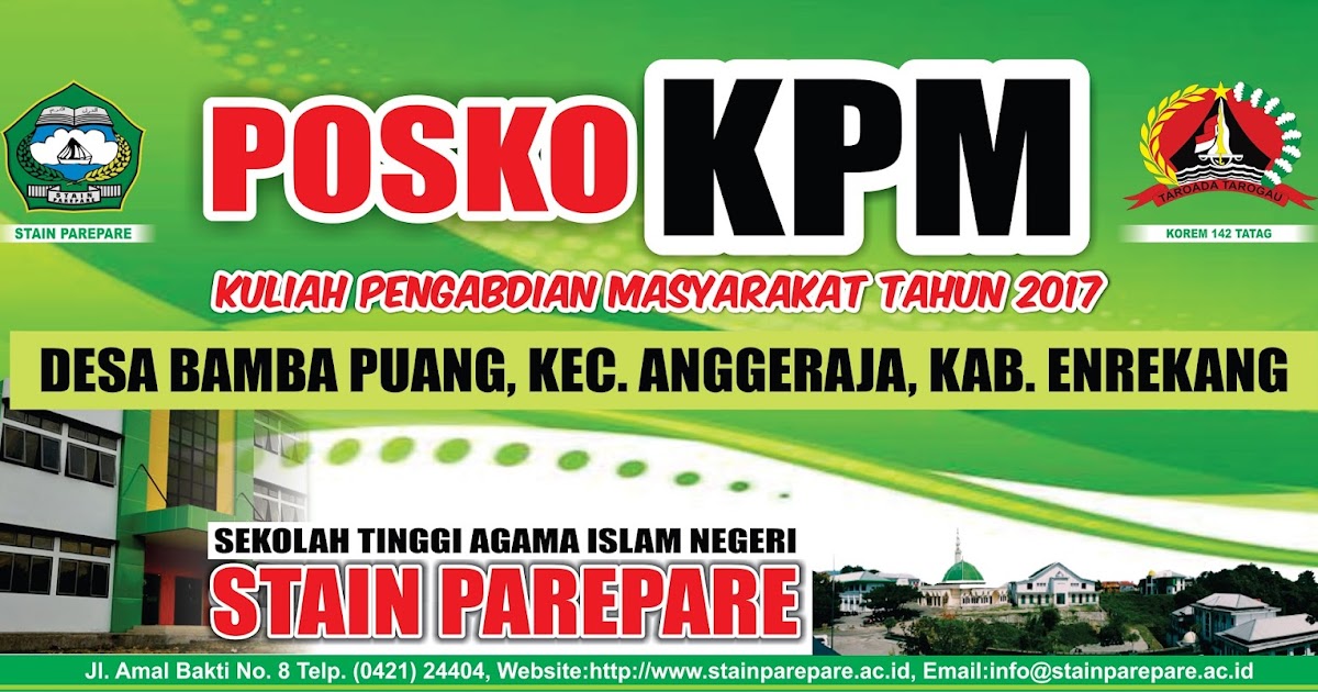 Contoh Spanduk Posko