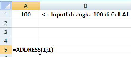 Tips-tips Rumus Excel: Fungsi INDIRECT dan ADDRESS