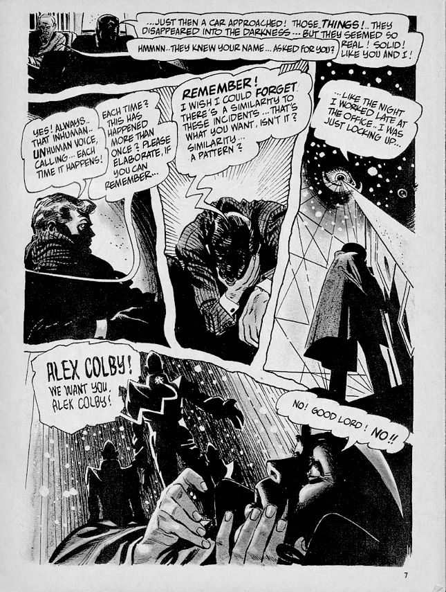 The ALEX TOTH archives: TOTH - CREEPY 6 The Stalkers, December 1965.