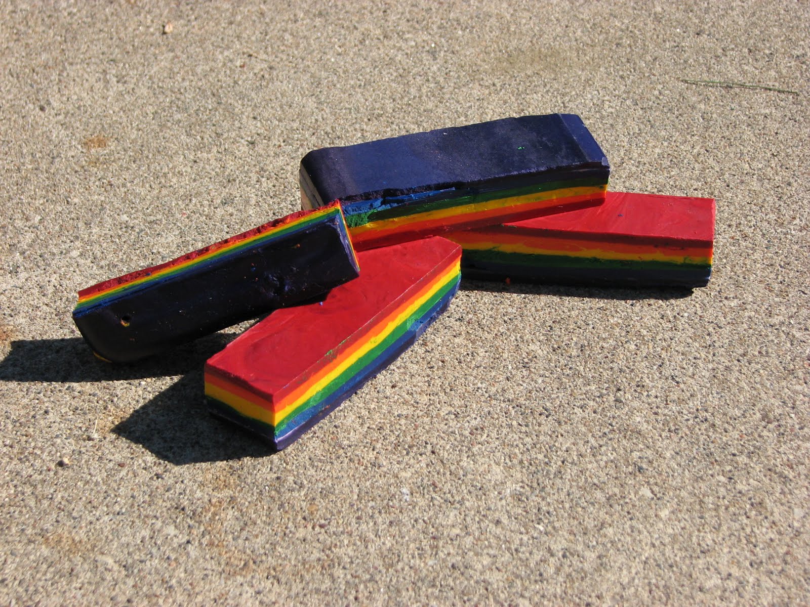 Everyday Handmade: Rainbow Crayons