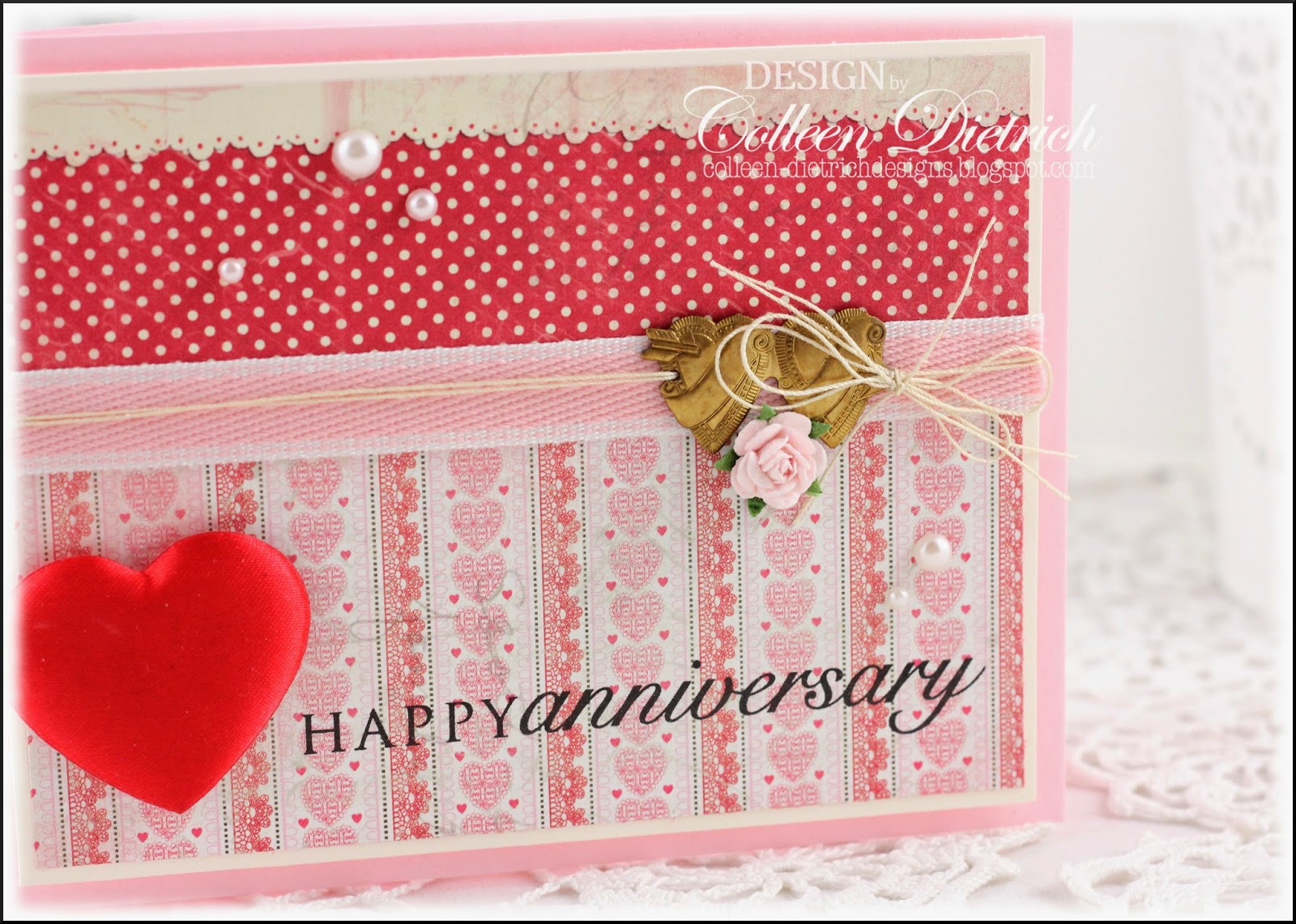 Seize The Sketch #26 - Puffy Heart Anniversary | Colleen Dietrich Designs