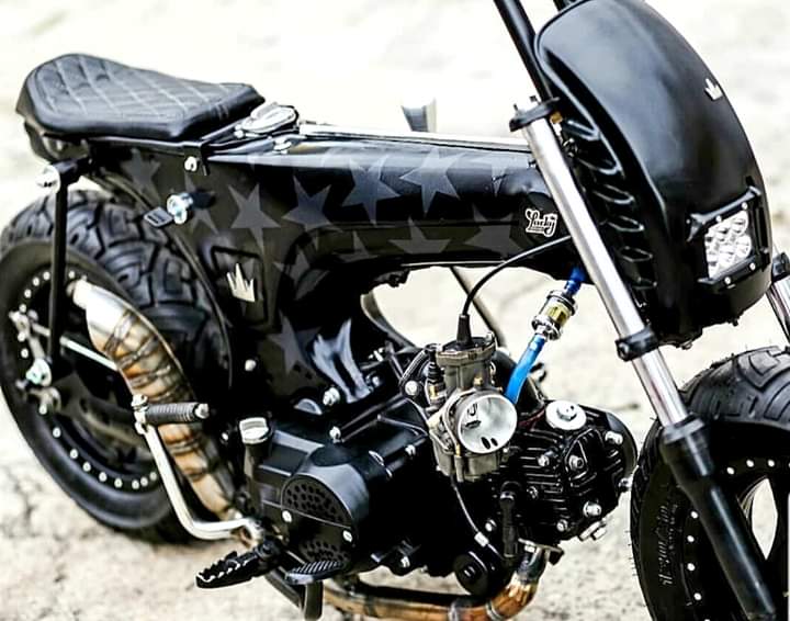 Custom Honda C90 This is Cool Flat - LAPAK MOBIL DAN MOTOR BEKAS