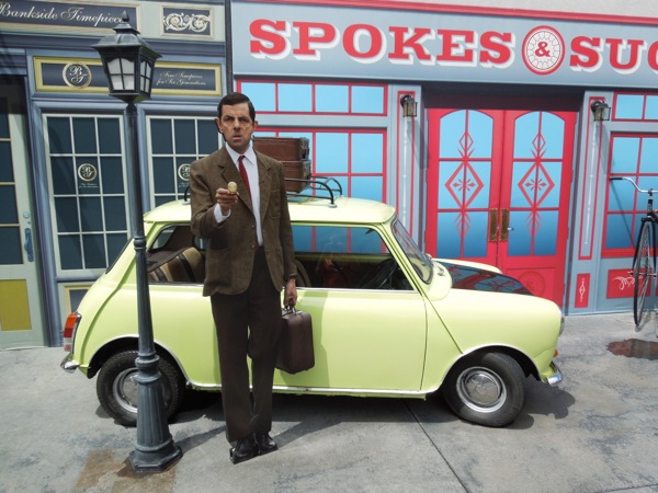 Hollywood Movie Costumes and Props: Mr. Bean's Holiday Mini movie car ...
