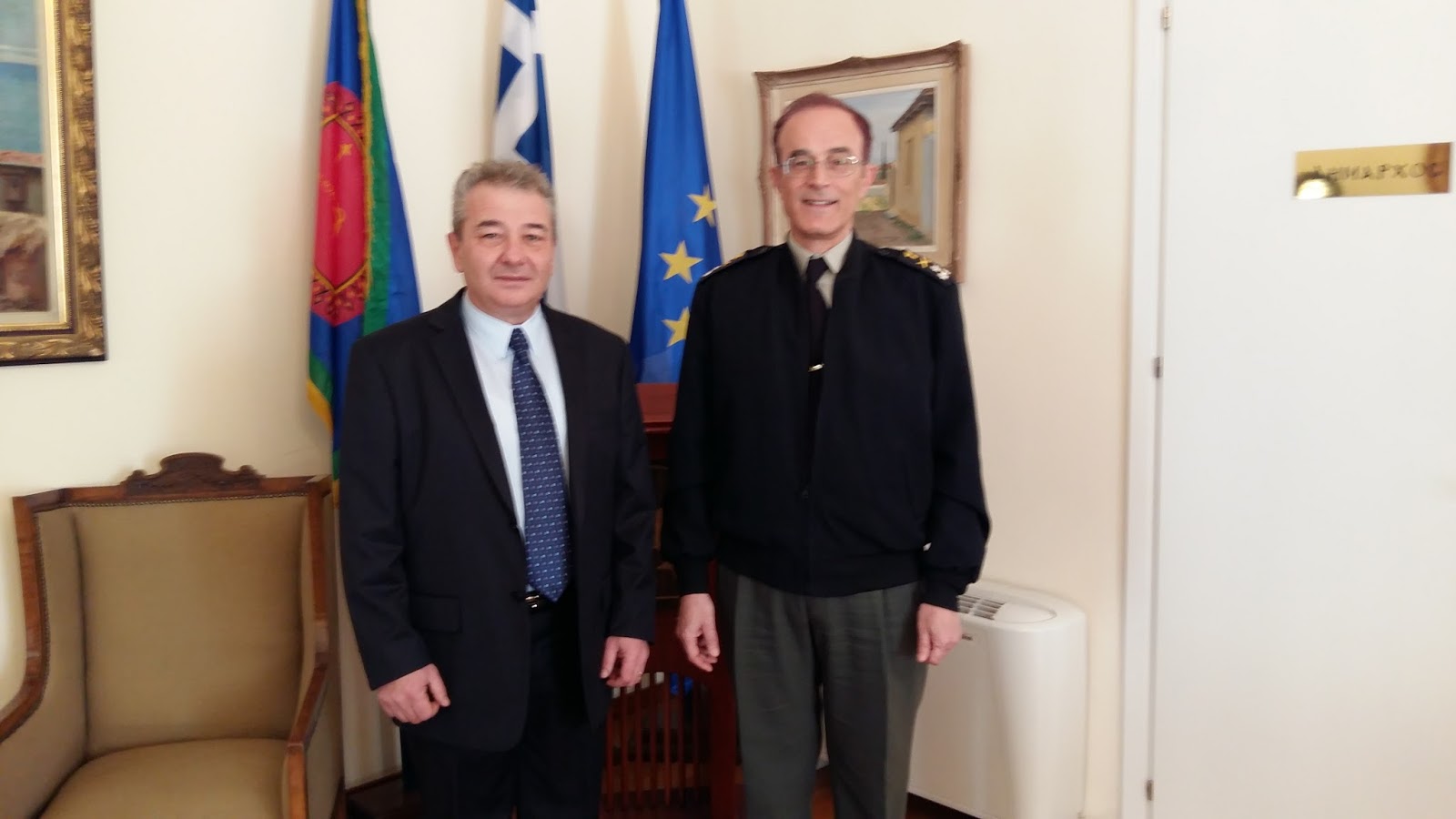 Ο ΝΕΟΣ ΔΙΟΙΚΗΤΗΣ ΤΟΥ Δ’ ΣΩΜΑΤΟΣ ΣΤΡΑΤΟΥ ΑΝΤΙΣΤΡΑΤΗΓΟΣ ΓΕΩΡΓΙΟΣ ΚΑΜΠΑΣ ...