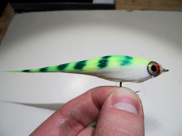 Waiting on a bite..: Craft Fur Minnow/Baitfish SBS!!