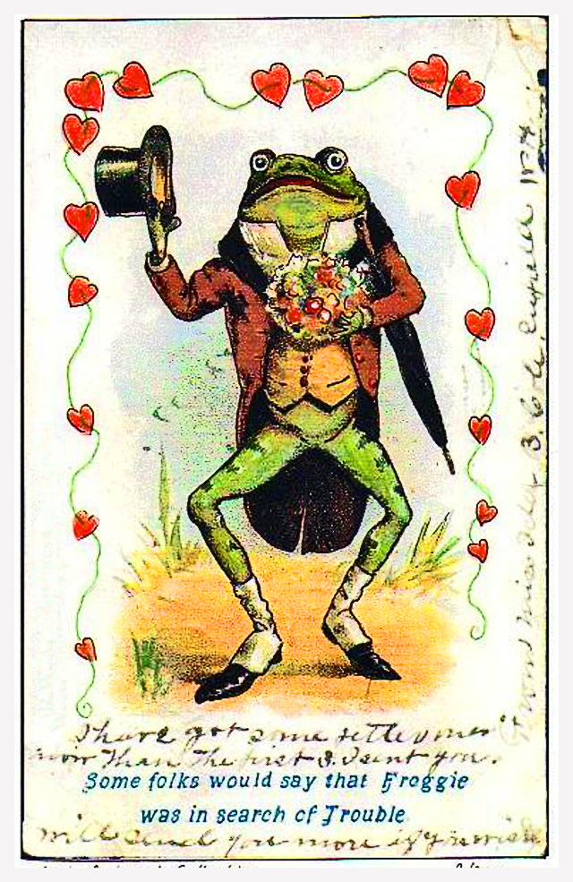 Frog Hopper Glen: Vintage Frog Postcards - Froggies through the Years