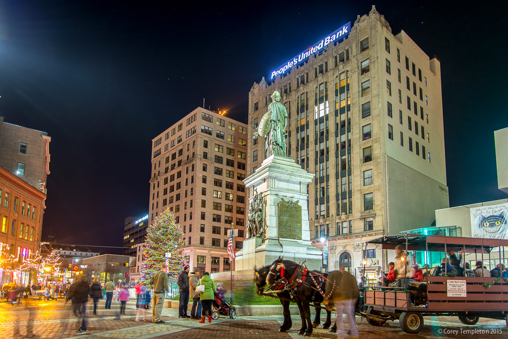 Corey Templeton Photography: Monument Square, Dec. 2015