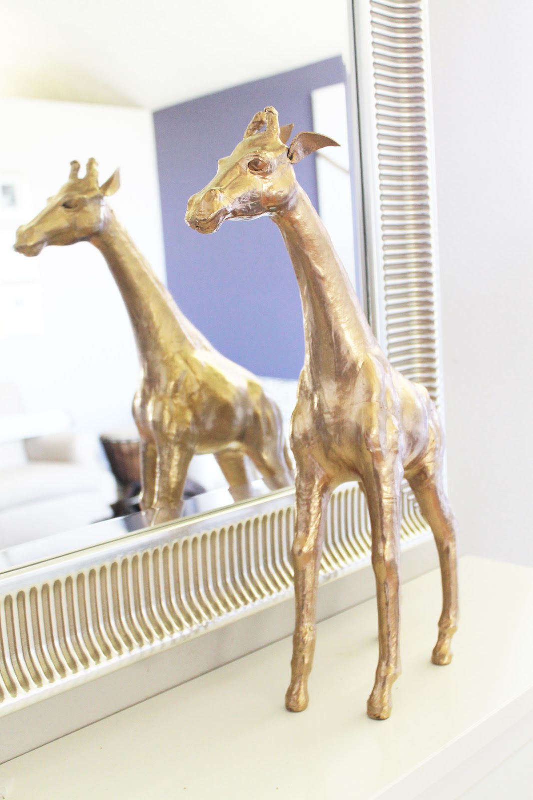 Gold Giraffes Have more Fun - Chris Loves Julia