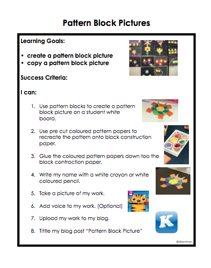 Learning and Sharing with Ms. Lirenman: Nine Pattern Math Task Cards