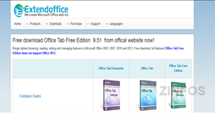 Office Tab Free Edition vos documents office sous forme d'onglet ...