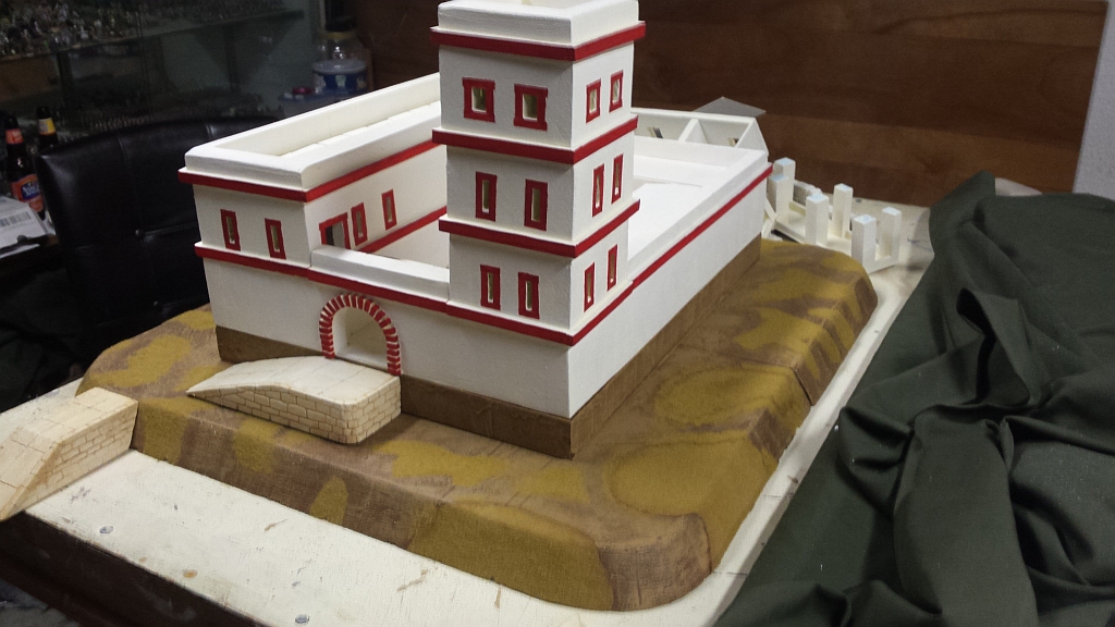 Anton's Wargame Blog: Frontier Fort finally finished and painted