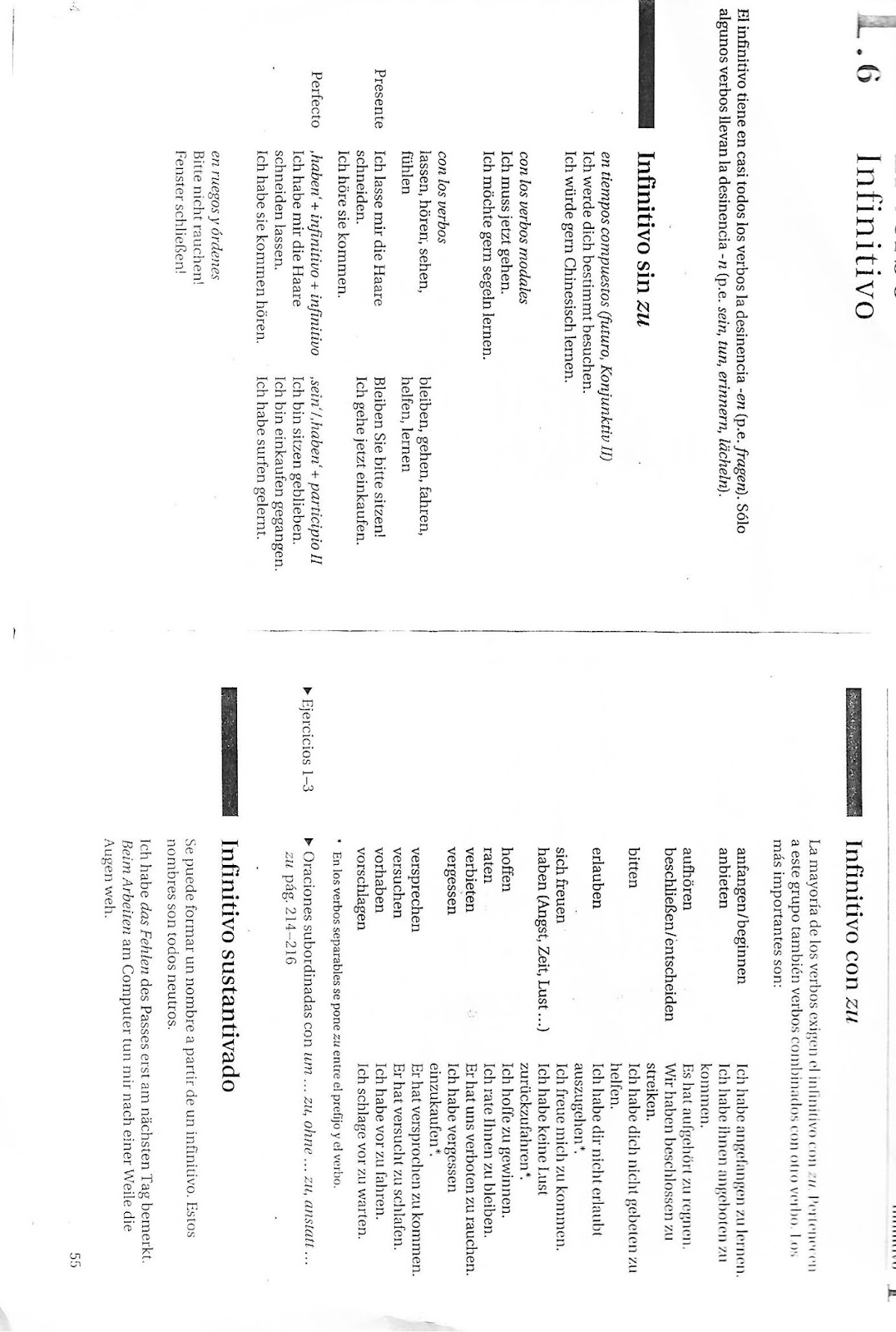 Deutsch ist schön...kommt!: B1 Infinitiv mit und ohne ZU -kleine ...