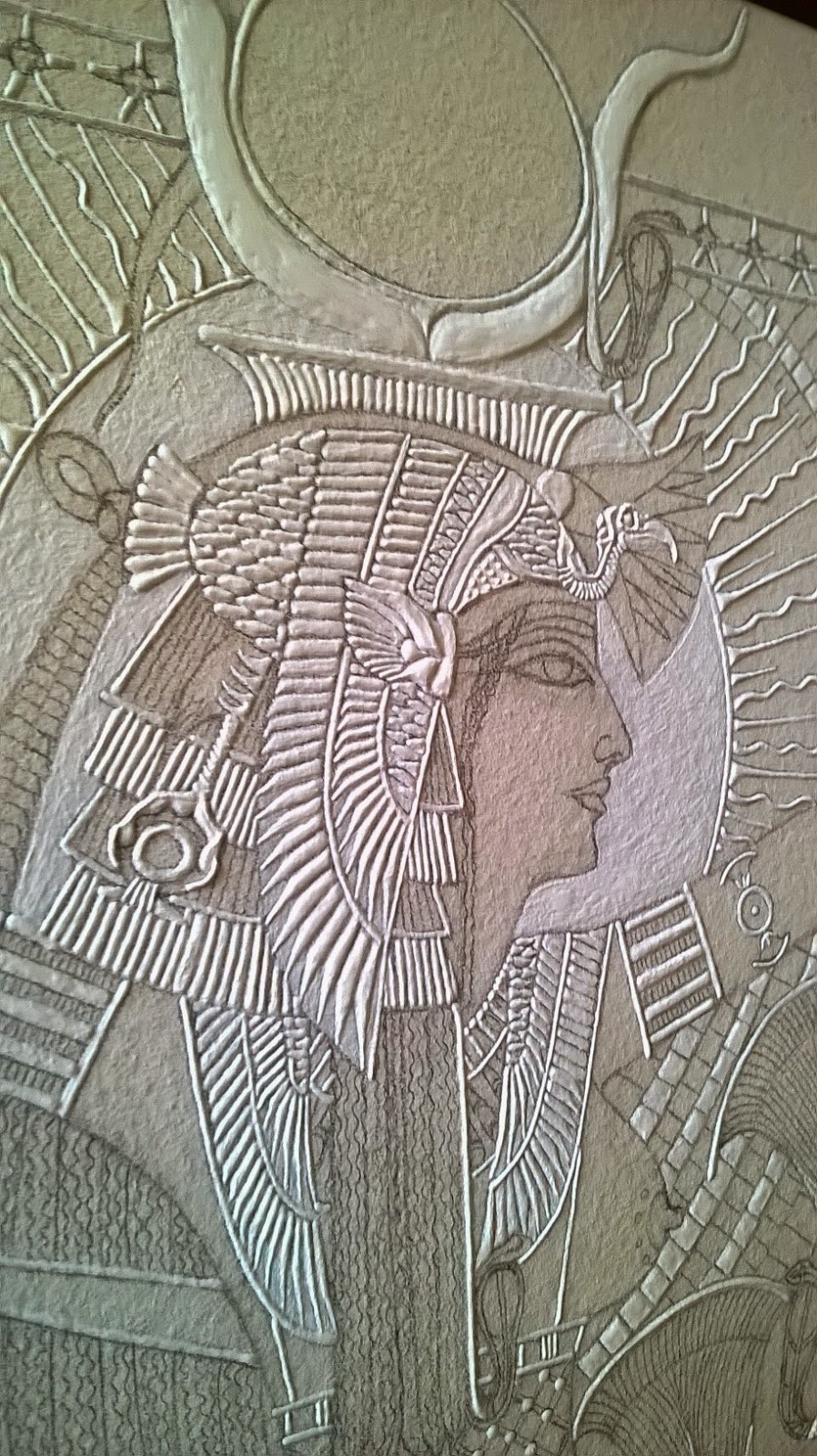 Icons of Kemet: Photo Essay: A Goddess, From Start to Finish