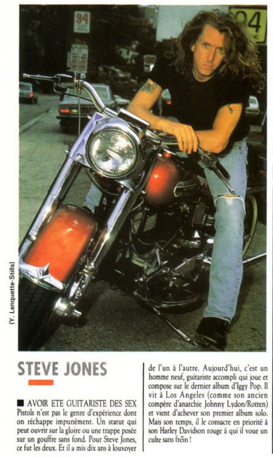 motocycles oldies passion: STEVE JONES , Harley Davidson
