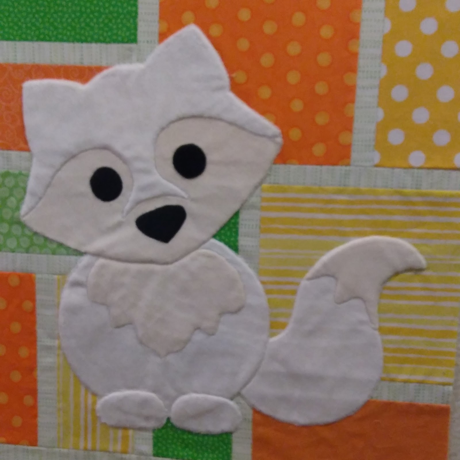 Canuck Quilter: Cuddle applique and pondering quilt size