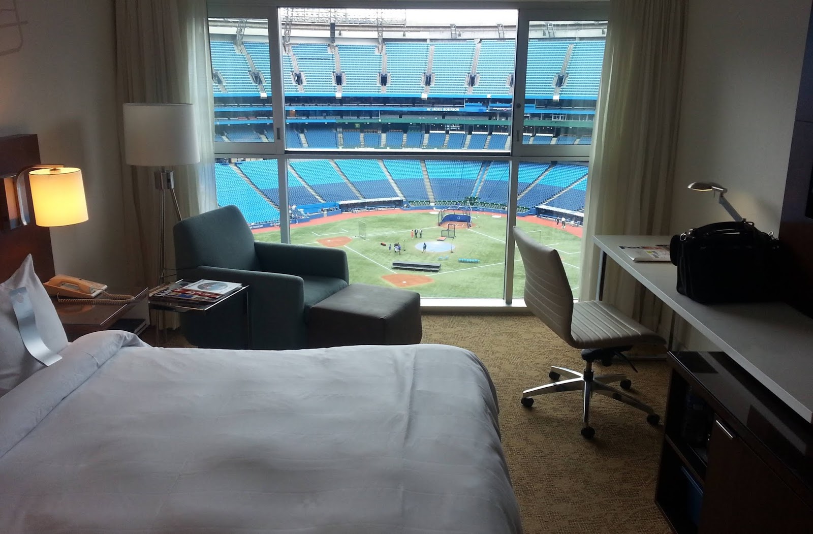 Neon Rocketship: Seeing Blue Jays Out Of The Bedroom Window