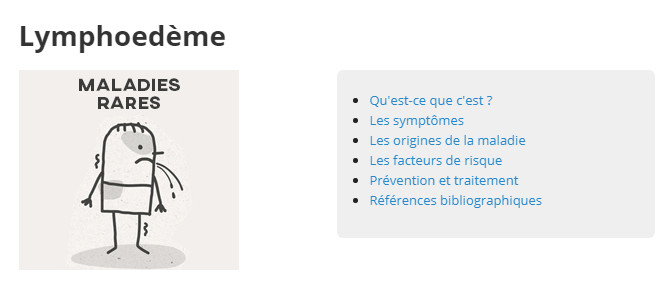 S'informer sur le lymphoedème: Description du lymphoedème et de son ...