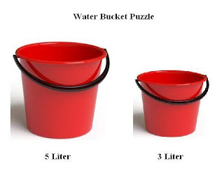 Interview Puzzles: Water Bucket Puzzle