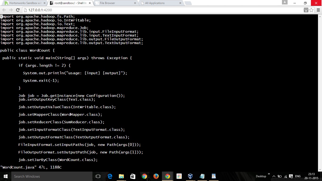 Learn SAS by examples: Hadoop - Word counting using Map-Reduce technique