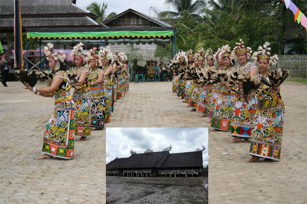 Tourism Cultural Village Pampang Samarinda in East Kalimantan | Variety ...