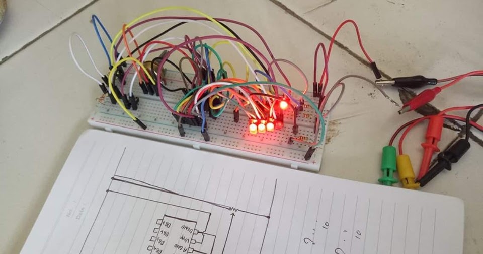 Aplikasi Elektronika Membuat Adc Berbasis Ic 0804