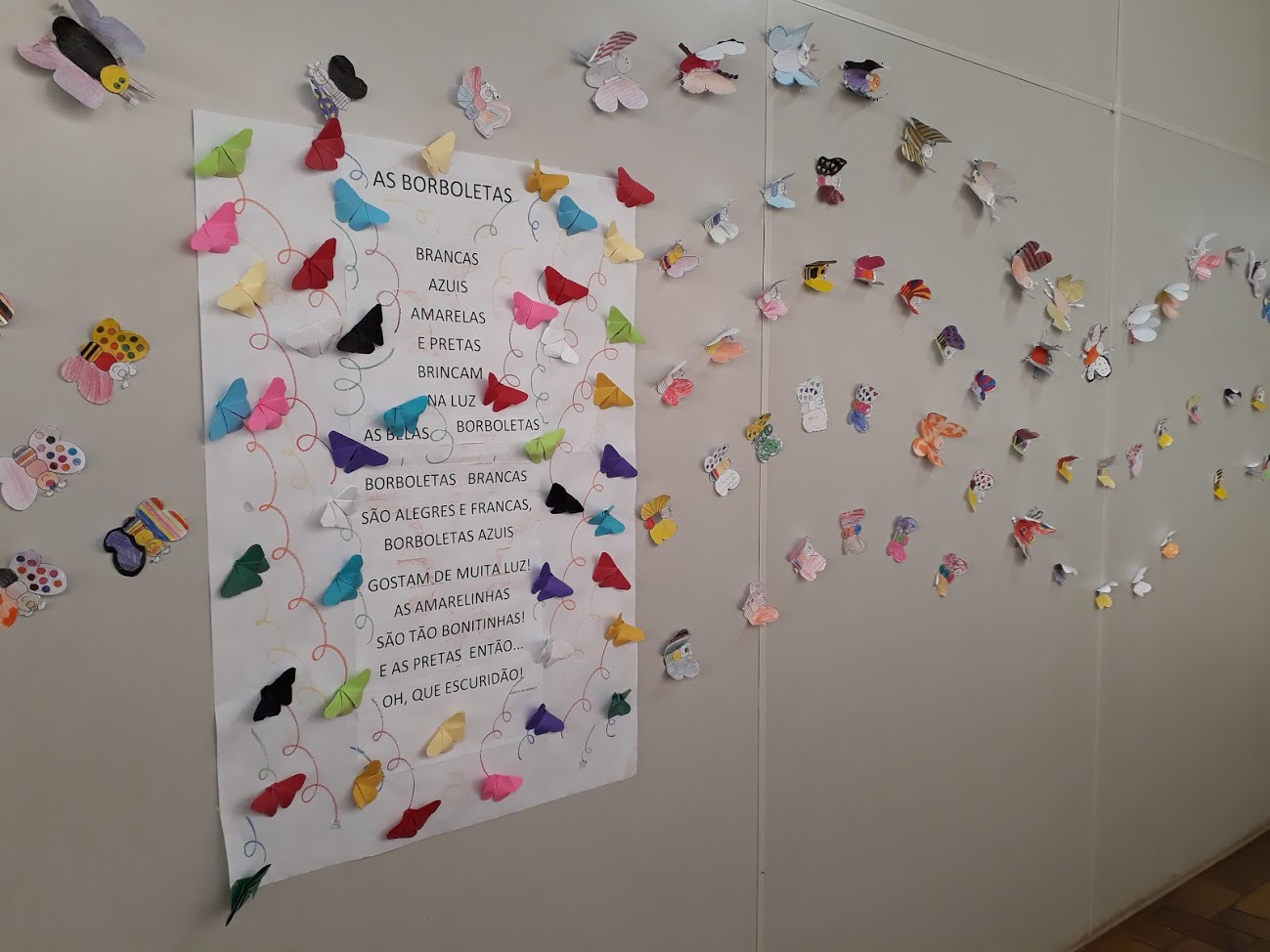 Cantinho da Professora Ednamar: Primavera - Mural As borboletas de ...