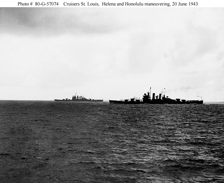 Naval Warfare: USS Helena (CL-50)