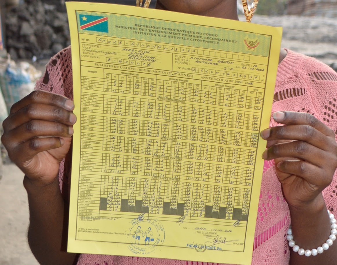 FIKIRA ZANGU: Des nouveaux bulletins scolaires sécurisés pour contrer ...