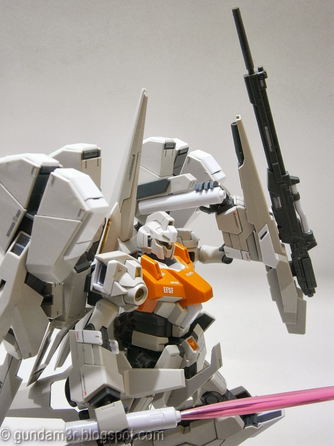 Rezel Type C Defenser a + b Unit [GR] MG Review Part 3