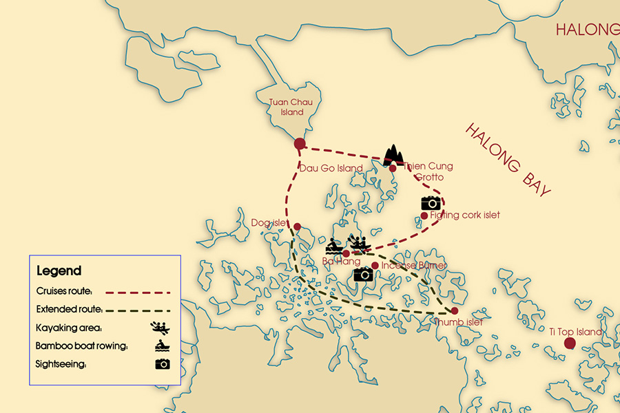 Halong Bay one day cruise part 1